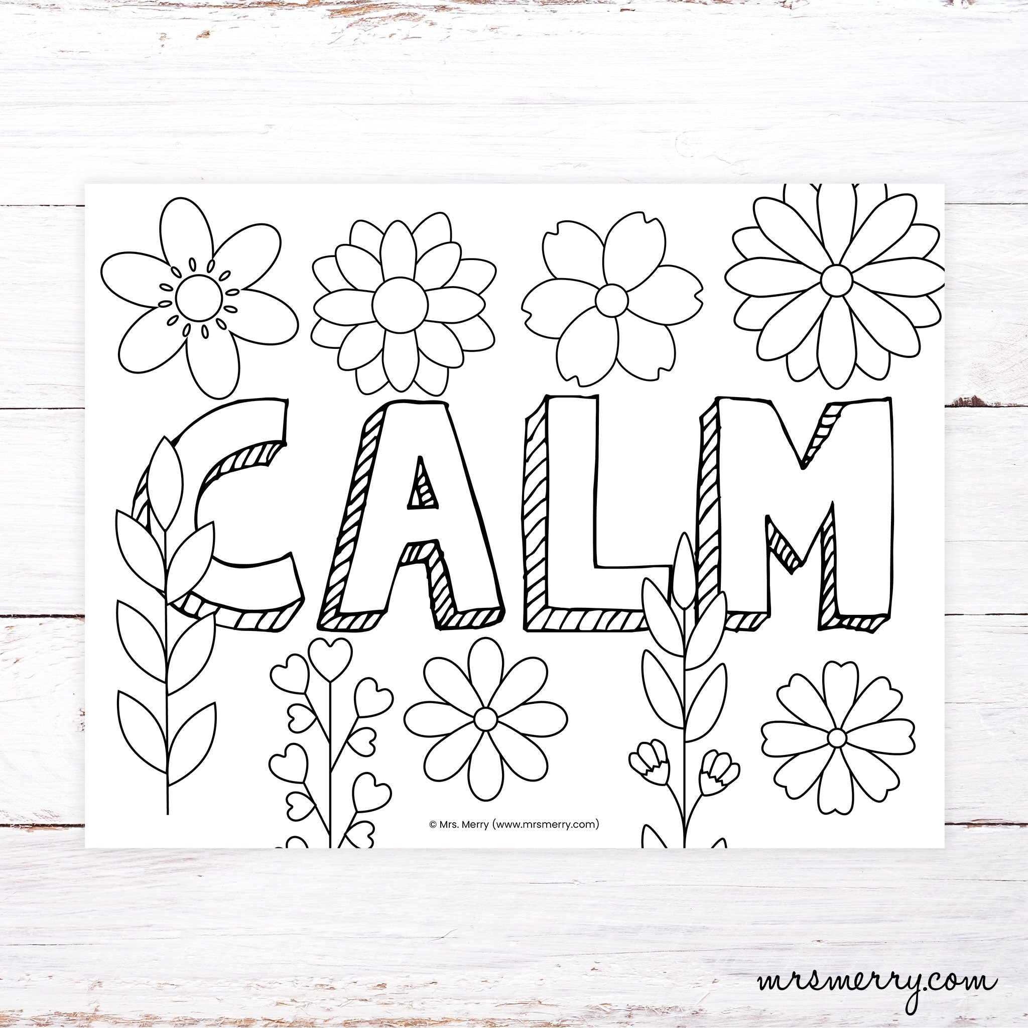 relaxing coloring pages for students free