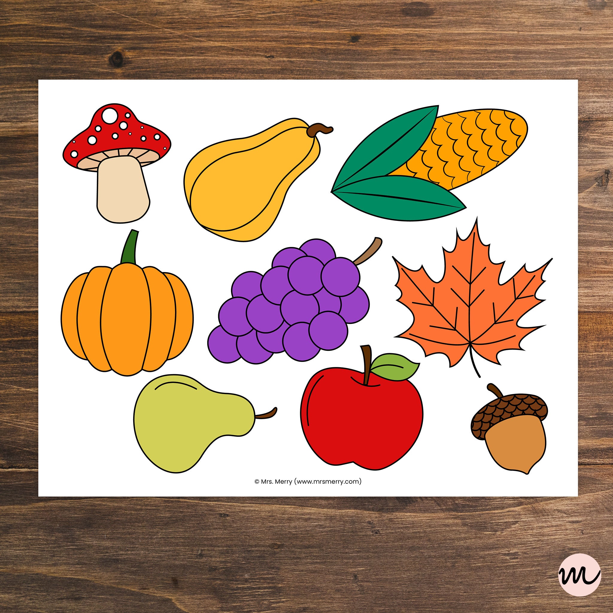 free printable cornucopia pictures